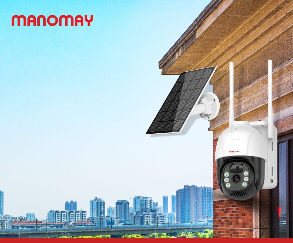 Solar CCTV Camera with SIM Card | Smart Security by Manomay