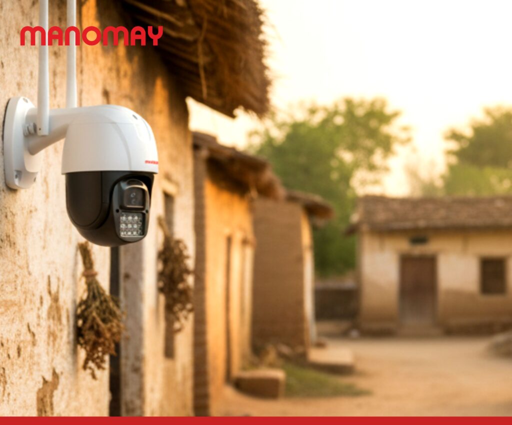 Best SIM Card CCTV Camera for Indian Villages | Manomay
