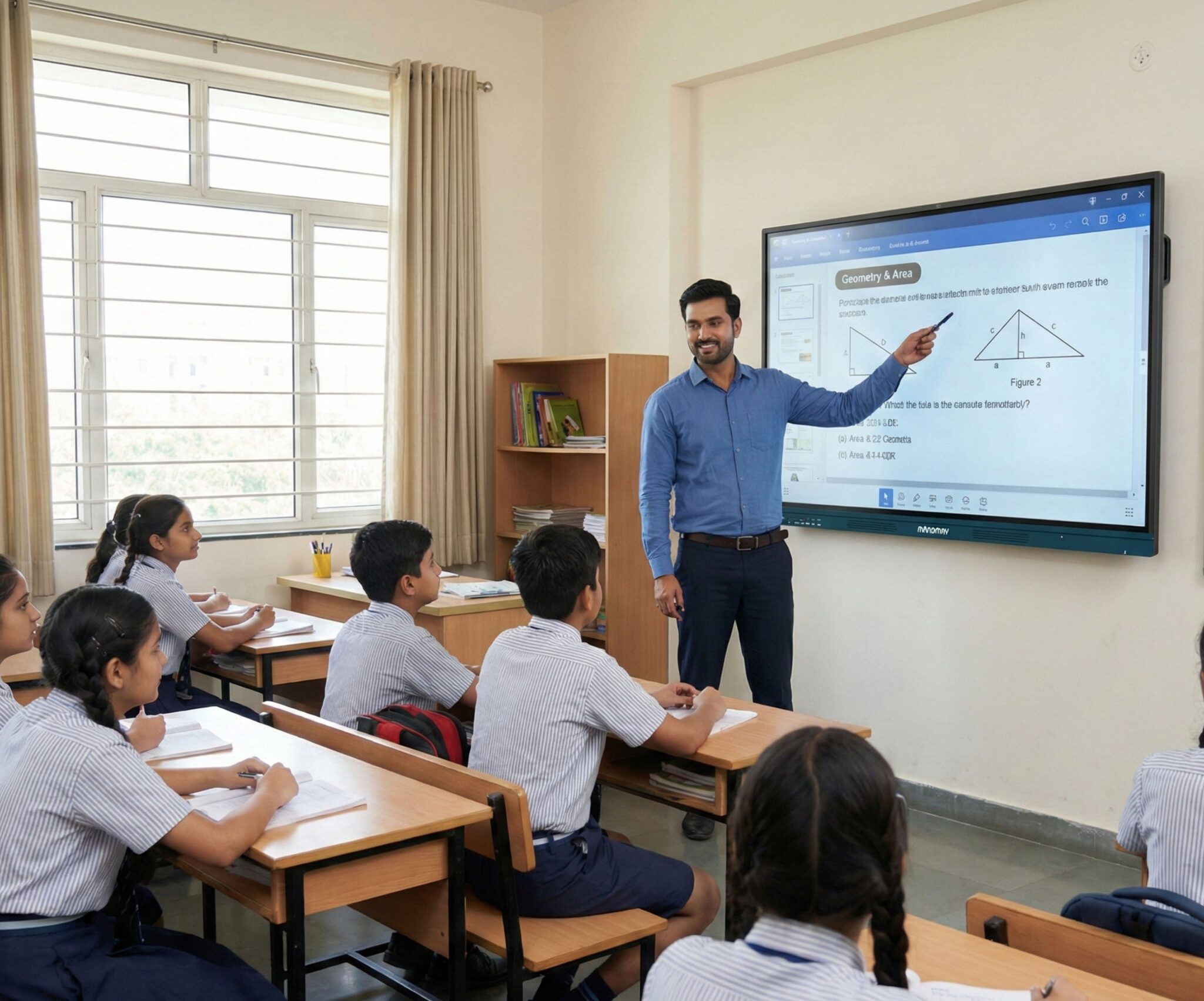 Best Interactive Board for Online Teaching – Manomay